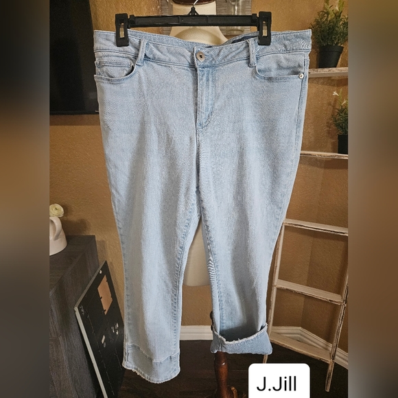 J. Jill | Pants & Jumpsuits | Clearance Jjill Light Blue Authentic Fit ...